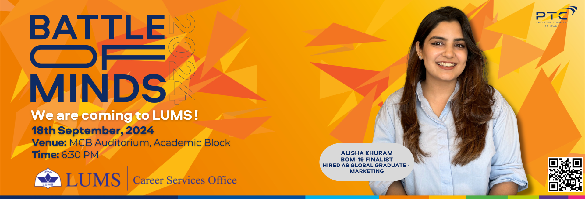 Join the 'Battle of Minds 2024' at LUMS! | LUMS Alumni